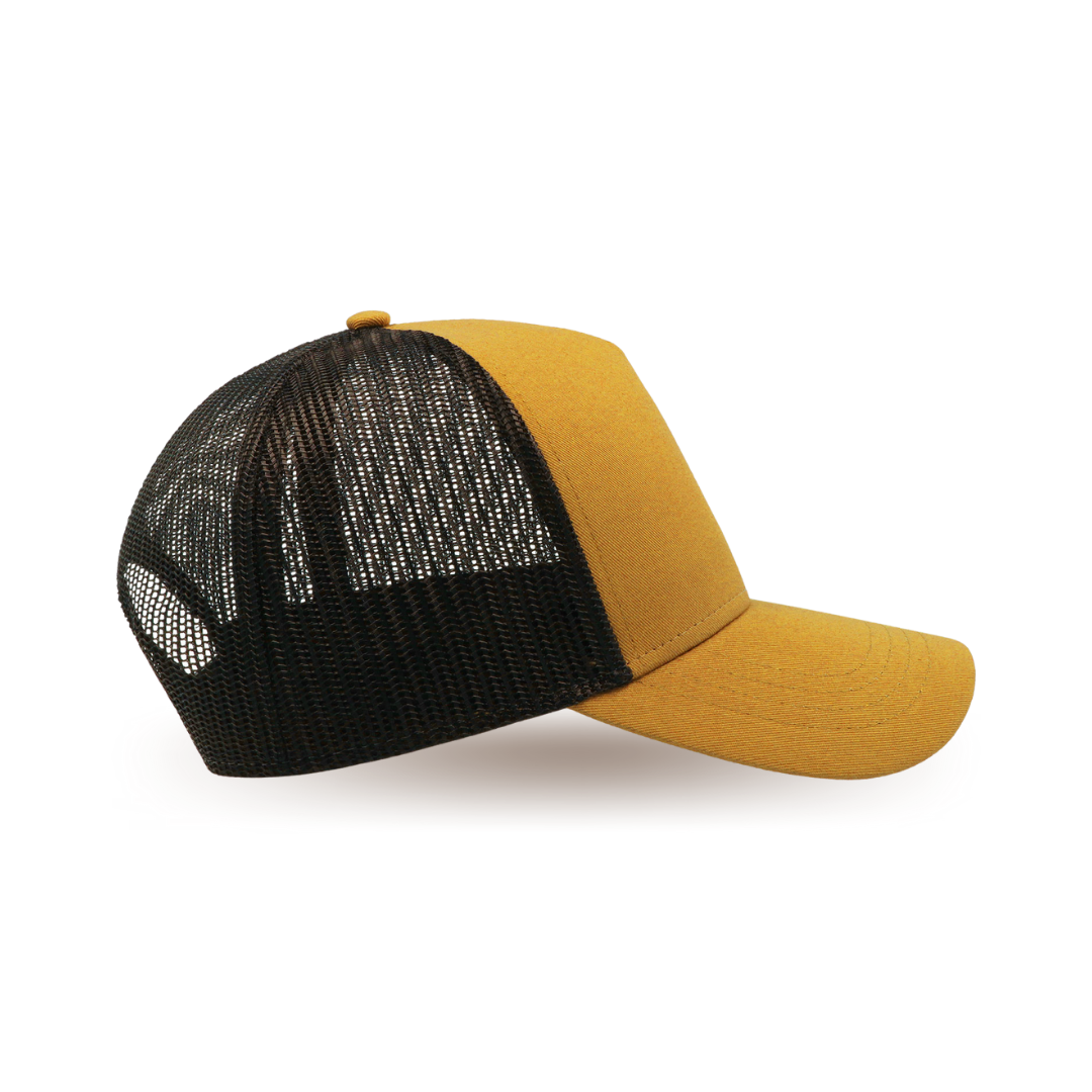 Dubai CAP MUSTARD -BLACK – vizer Store